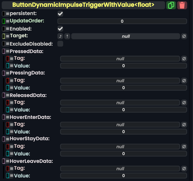 Component:ButtonDynamicImpulseTriggerWithValue - Resonite Wiki